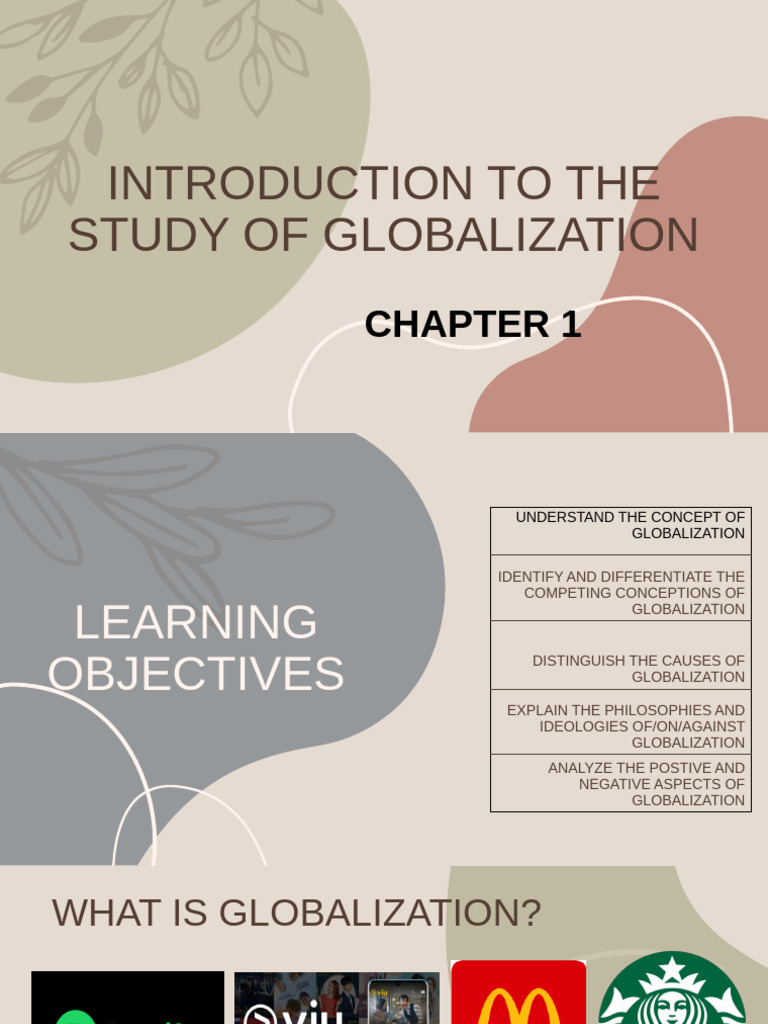 GLOBALIZATION | PDF | Globalization | World Trade Organization