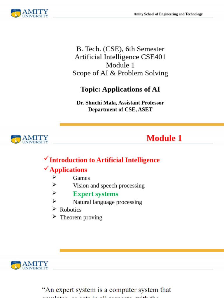 AI Module 1 Lecture 2 | PDF | Robot | Robotics