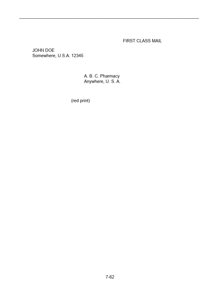 7 6 Model Recall Envelope | PDF