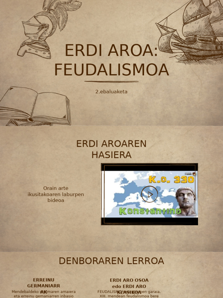 FEUDALISMOA 23-24 (PPT.) Fitxategiaren Kopia | PDF