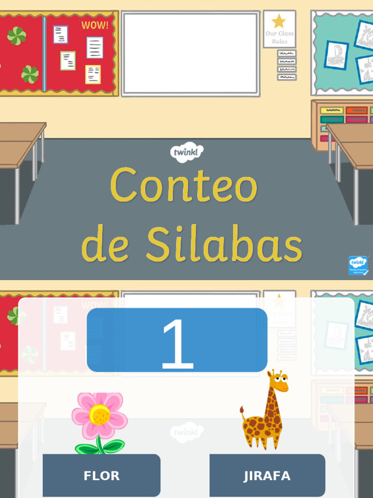 Conteo de Silabas | PDF