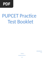 PUPCET Exam Reviewer 2025 PDF Download | PDF