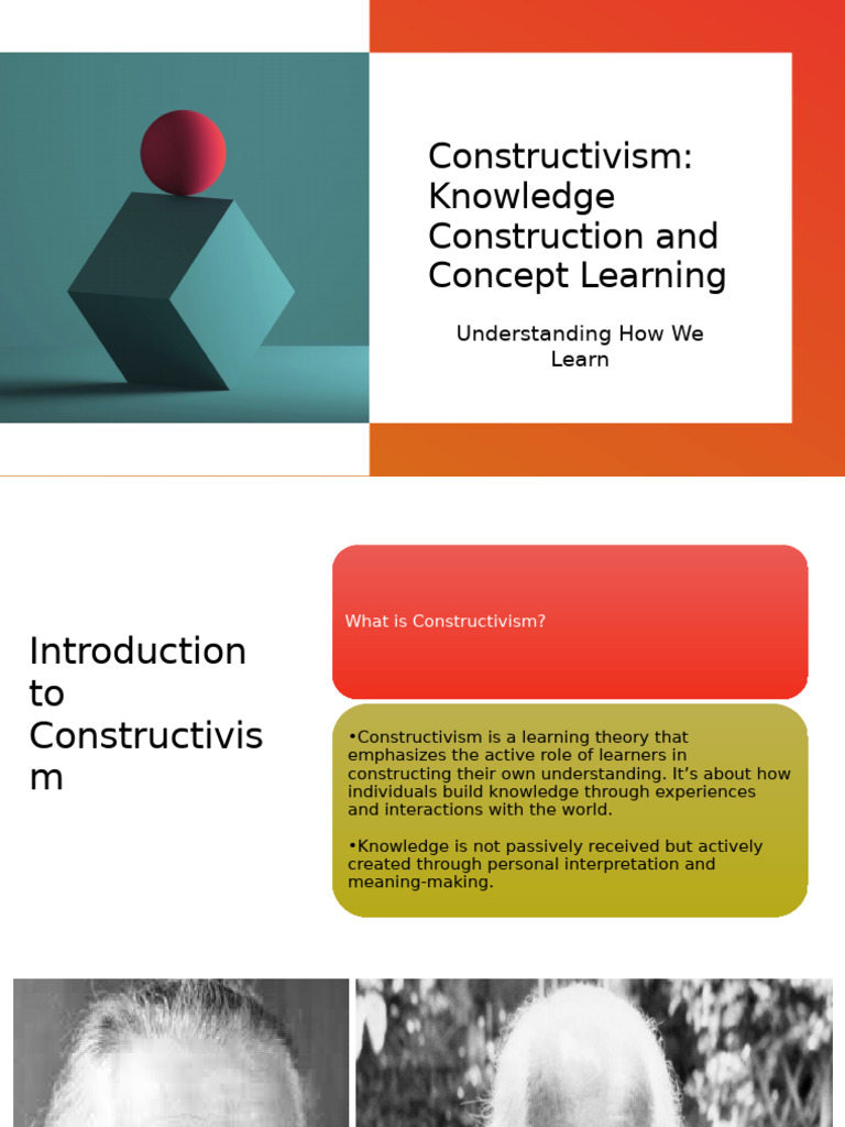 CONSTRUCTIVISM | PDF | Constructivism (Philosophy Of Education) | Learning