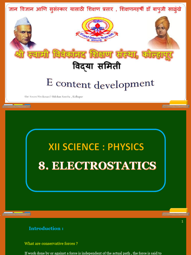 8. Electrostatics | PDF | Dielectric | Chemical Polarity