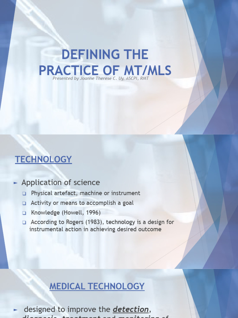 Defining the Practice of Mt.pptx | PDF | Pathology | Biopsy