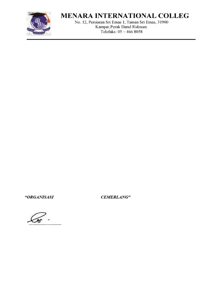 Memo Cuti Updated | PDF