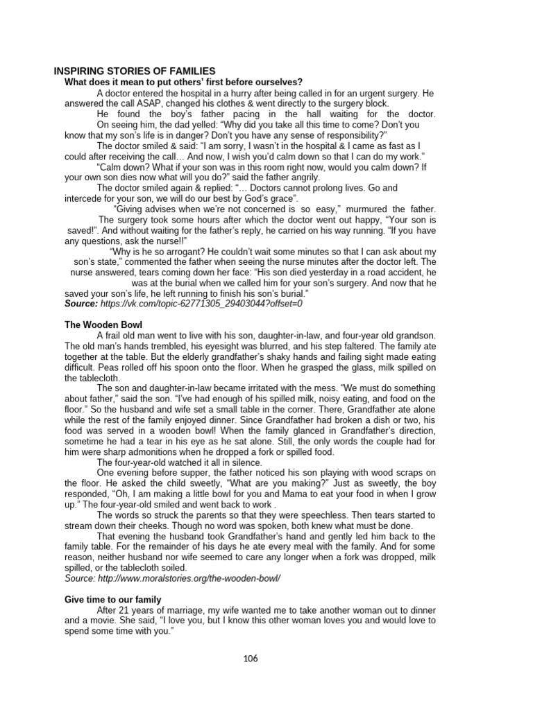Family Structures and Legacy Part II | PDF | Love | Disciplines