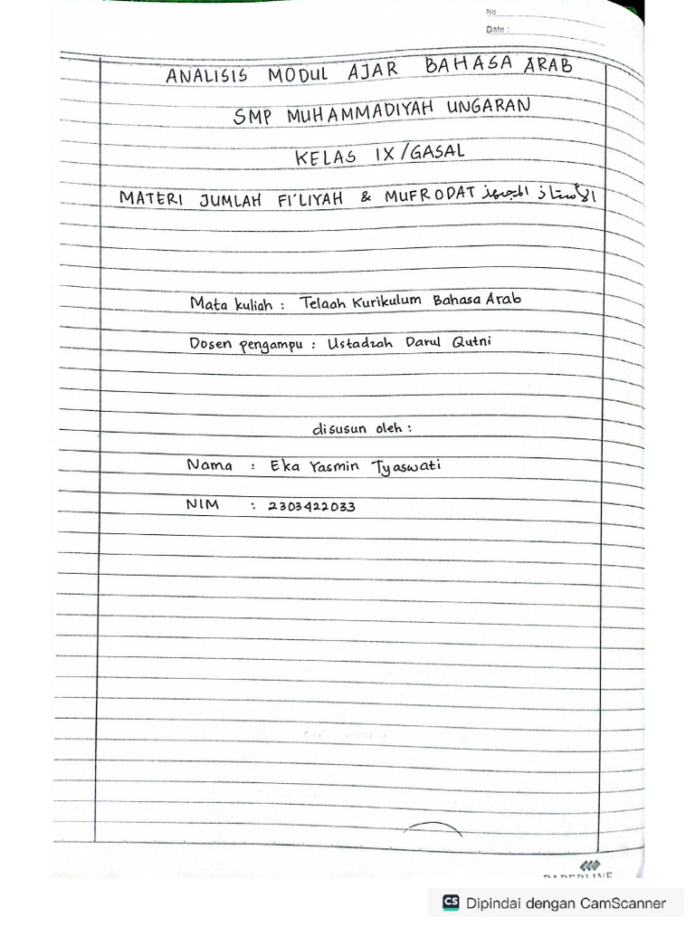 2303422033_Eka Yasmin_Analisis Modul | PDF