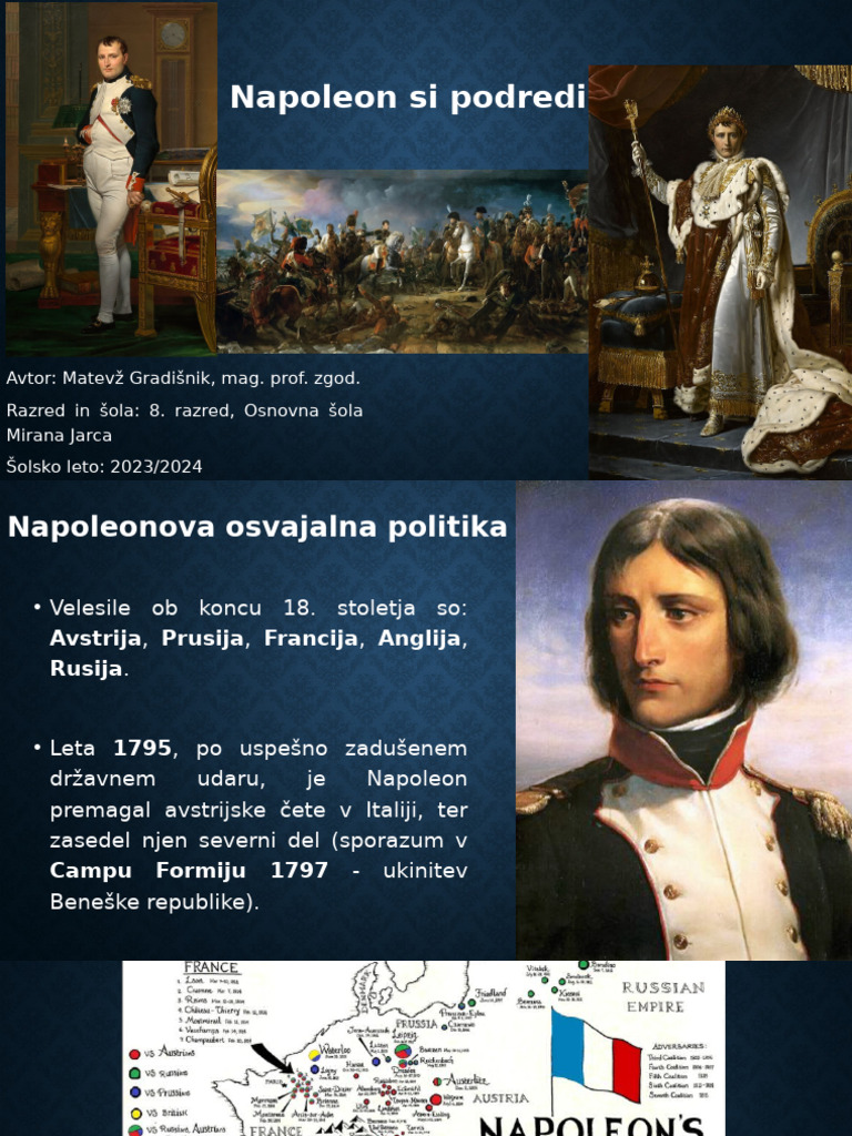 5 - Napoleon Si Podredi Evropo | PDF