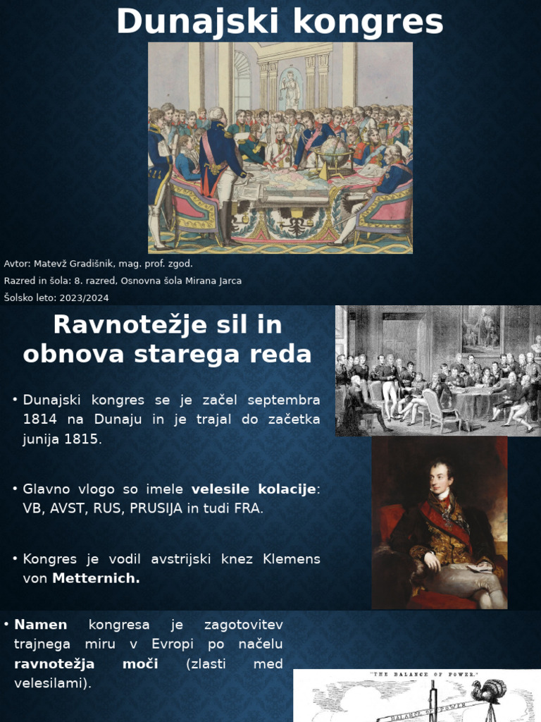 7 - Dunajski Kongres | PDF