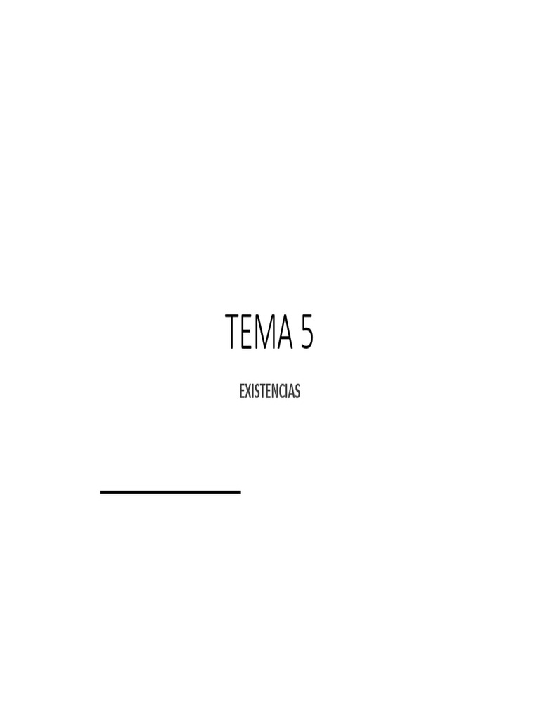 Tema Existencias | PDF | Costo | Business