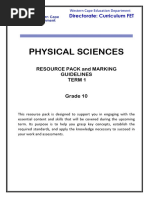 2023 Grade 10 Physical Sciences Term 3 Practical Test | PDF