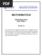 Functions Booklet - Grade 10 | PDF | Function (Mathematics ...