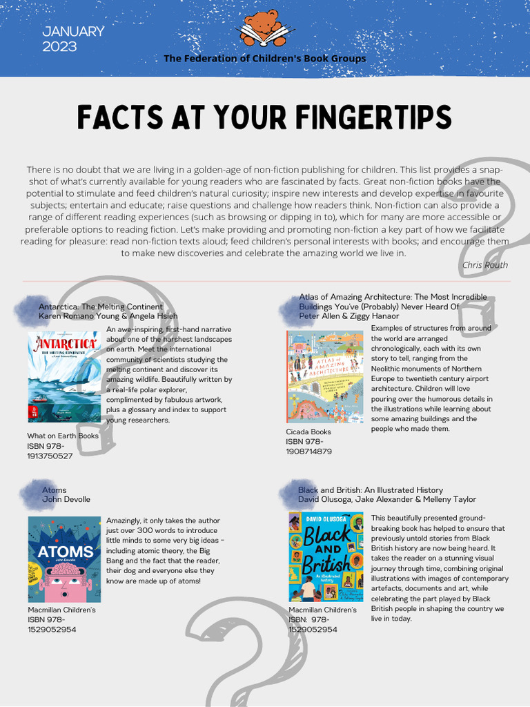 Facts at Your Fingertips 1 | PDF | Books