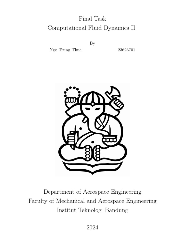 CFD2 Final Copy | PDF | Fluid Dynamics | Navier–Stokes Equations