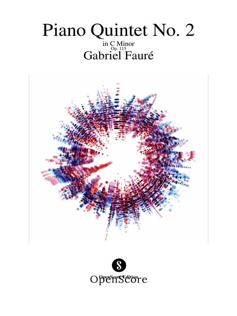 Faure - Piano Quintet No. 2 Op. 115 Solution | PDF | Creative Commons License | Musical Compositions