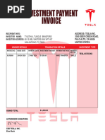 Tesla Investment Contract | PDF | Investing | Stocks