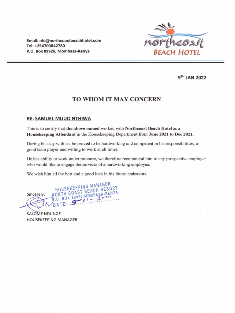 Samuel North Coast Rec | PDF