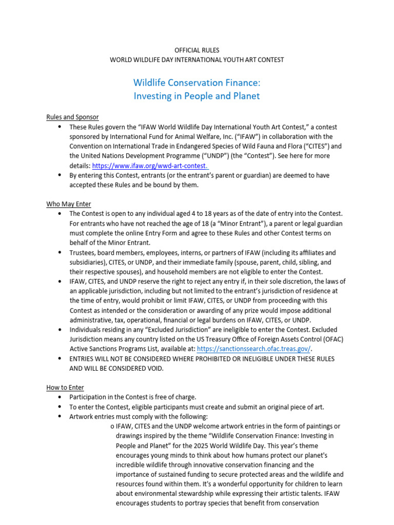 2025 WWD Rules and Regulations - APPROVED | PDF | Cites | Legal Liability