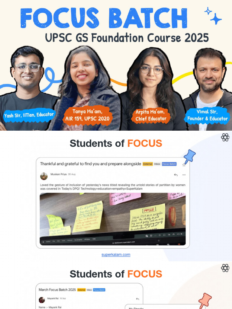 FOCUS 2025 Complete Schedule | PDF | Science