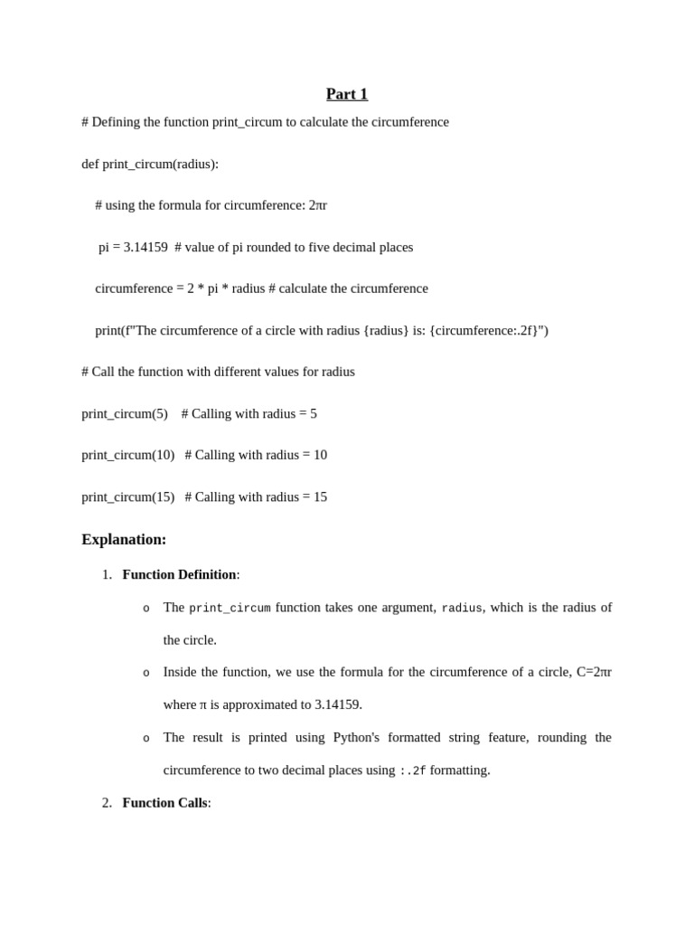 Programming Assignment Unit 2 | PDF | Pi | Function (Mathematics) Programming Assignment Unit 2 | PDF | Pi | Function (Mathematics)