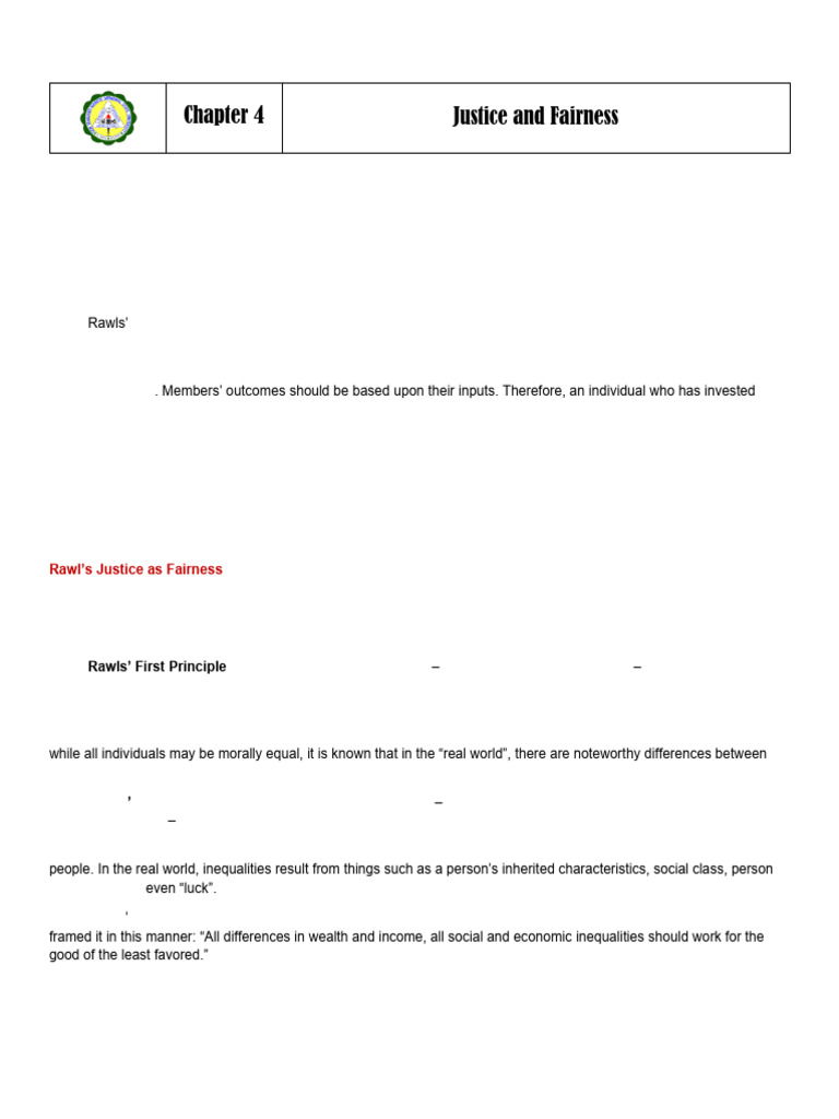 GECC 104 Ethics Chapter 4.3 | PDF | Justice | Crime & Violence