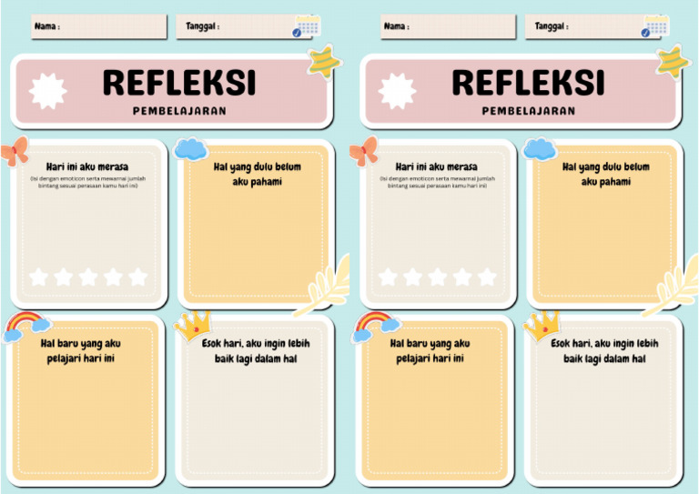 Refleksi P5 Jumat 20 09 2024 | PDF