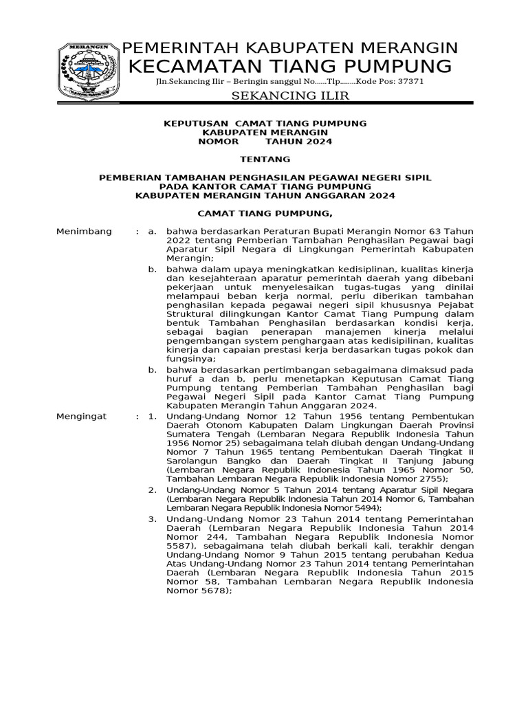 Bagi SK TPP 2024 | PDF