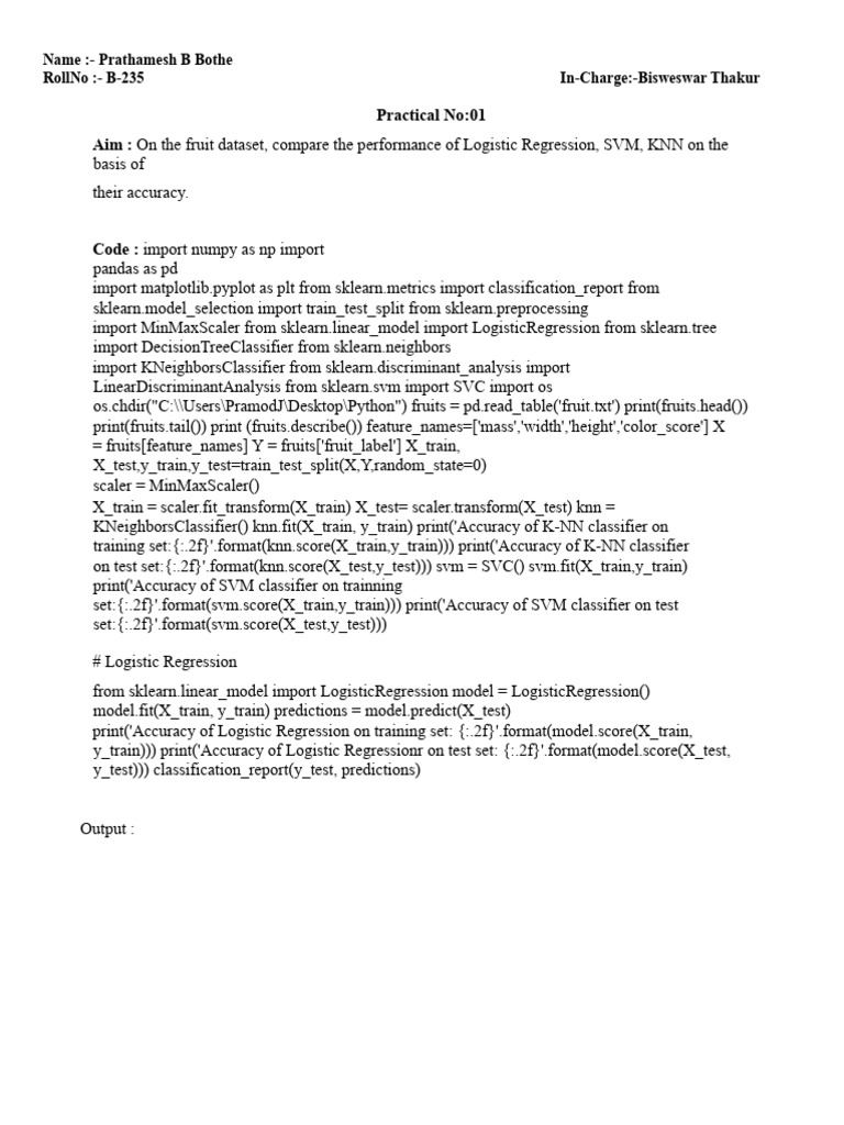 pratham ML | PDF | Data Mining | Applied Mathematics