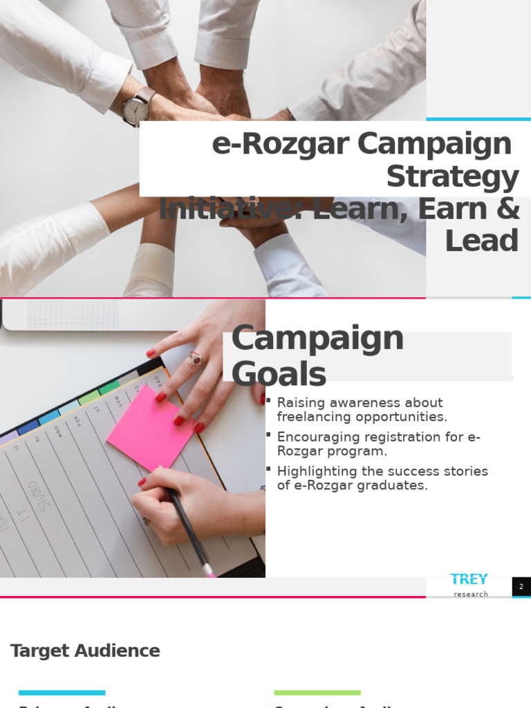 E-Rozgar Campaign Strategy | PDF
