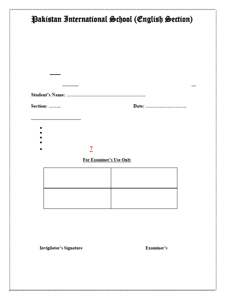 2020-2021 Exam | PDF