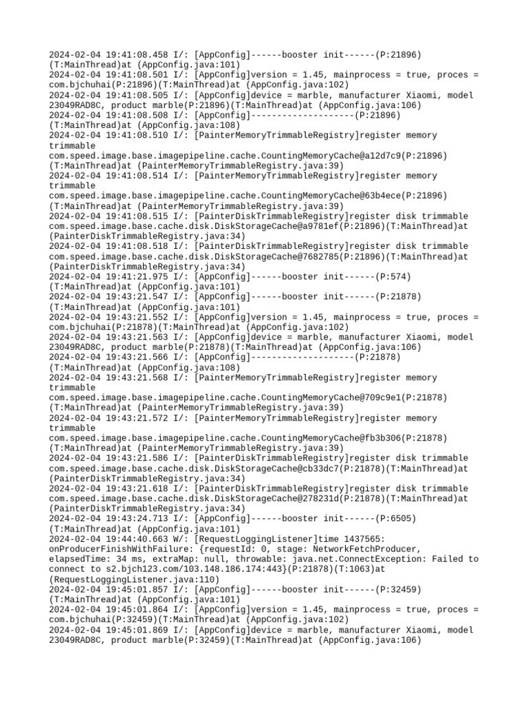 Logs | PDF | Java (Programming Language) | Object Oriented Programming