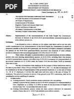 4th CPC Pay Fixation Tables | PDF | Public Finance | Employee Relations