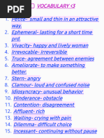 Vocabulary - of Mice and Men | PDF