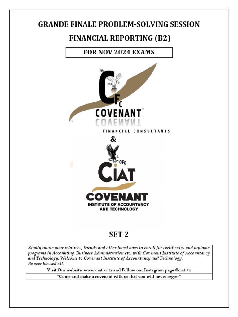 b2-c1 (Set 2) Solution | PDF | Equity (Finance) | Debt