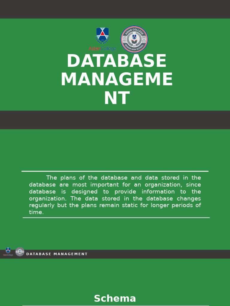 DATAMAN - Lesson 3 | PDF | Databases | Data Model