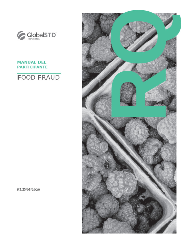 Manual de Mitigación del Fraude Alimentario | PDF | Alimentos ...