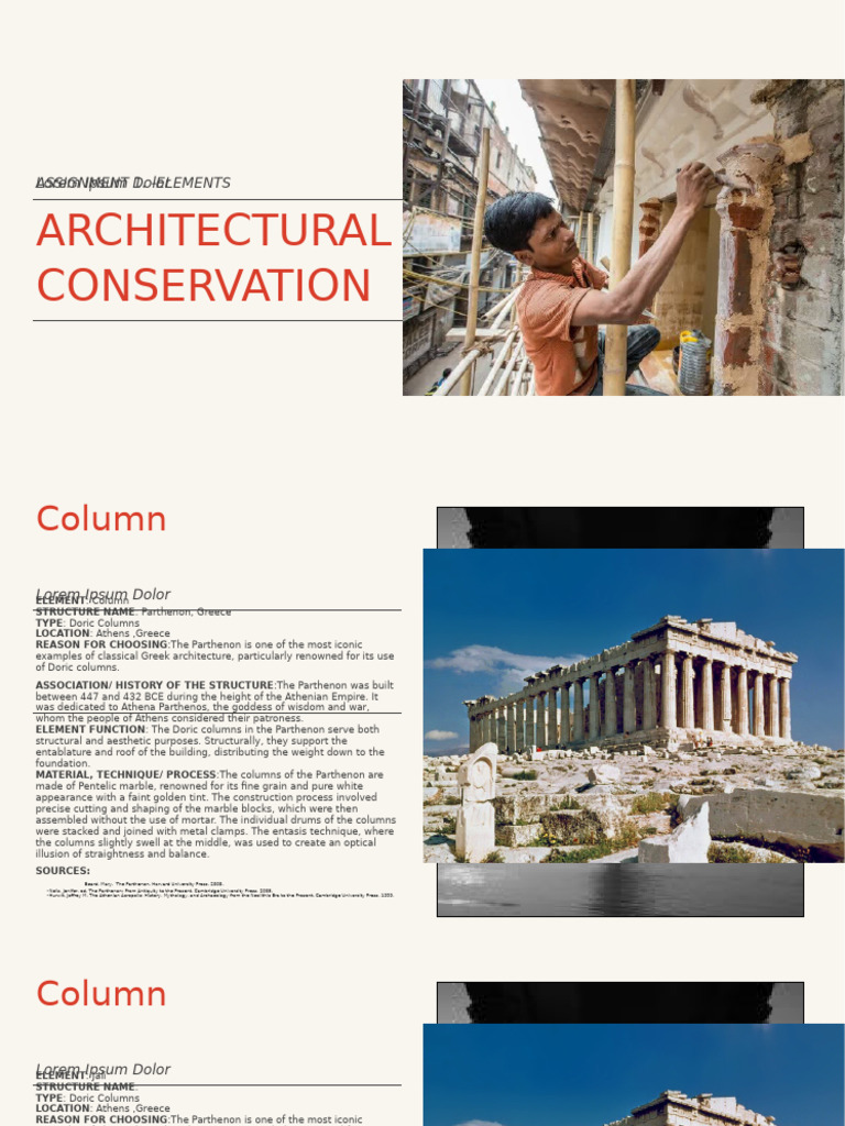 Presentation | PDF | Column | Athens