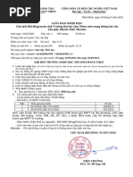 NEU - Hướng dẫn thí sinh sử dụng trang nhập học online | PDF