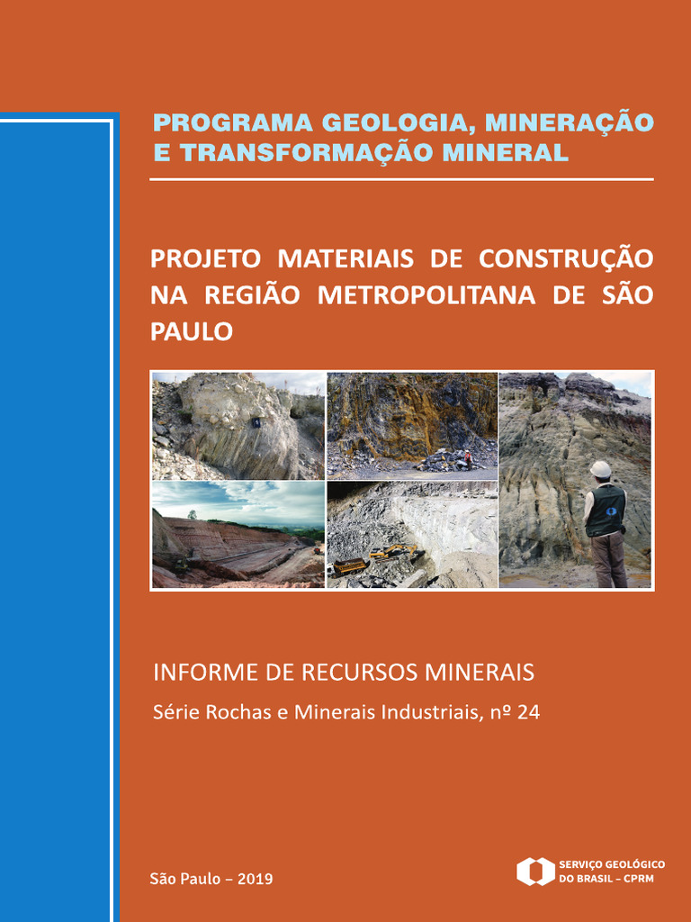 Irm Materiais de Construcao RMSP | PDF | São Paulo | Mineração