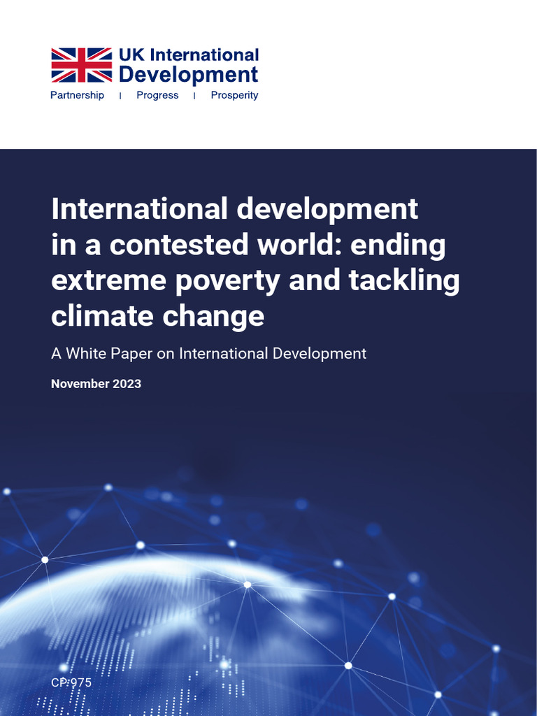 International Development in A Contested World | PDF | International ...