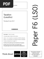 Lesotho Tax Rates and VAT Overview | PDF | Taxes | Value Added Tax