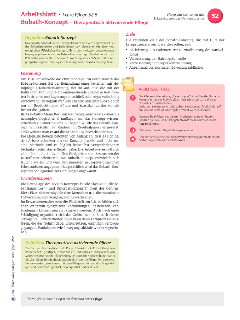 52 5 Das Bobath Konzept | PDF