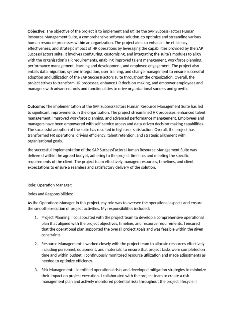 PMP Exam Application Sample | PDF | Human Resource Management | Business