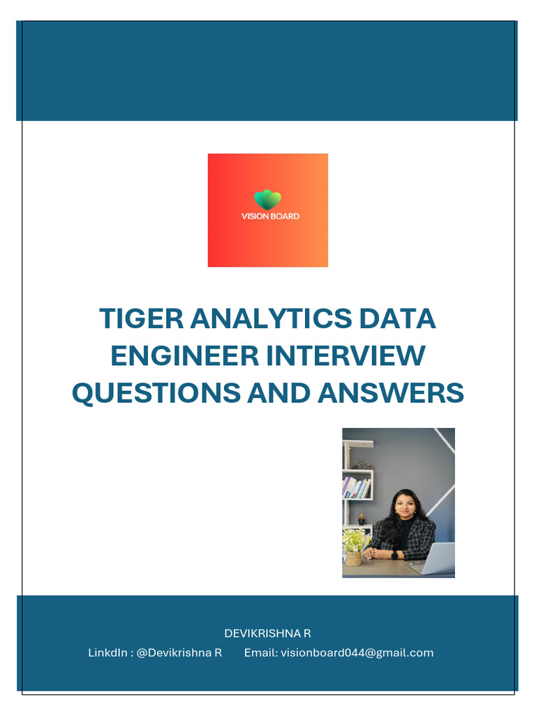 Data Engineer Interview Prep | PDF | Apache Spark | Computer Data