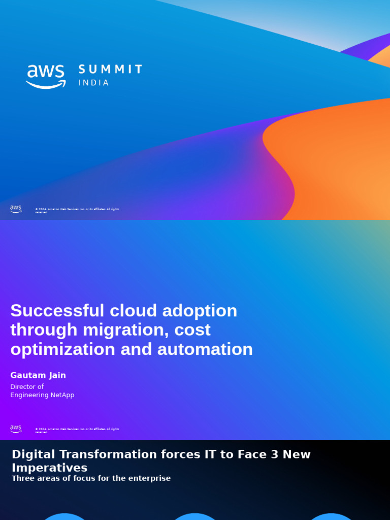 Successful Cloud Adoption Through Migration, Cost Optimization and Automation | PDF | Cloud ...