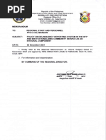 BFP Memo Circulars and SOP | PDF | Justice | Crime & Violence