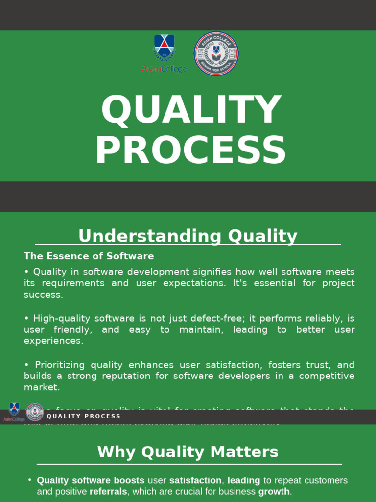 Qualpro - Lesson 1 | PDF | Software Testing | Quality Assurance