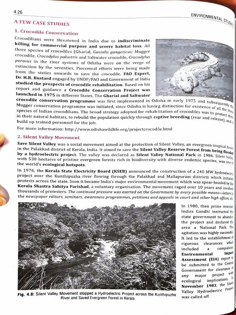 Biodiversity Conservation Efforts in India | PDF