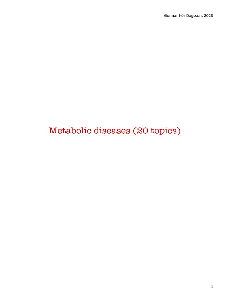Immuno, Cardio, Pulmo, Toxico - Print Version | PDF | Diabetes ...